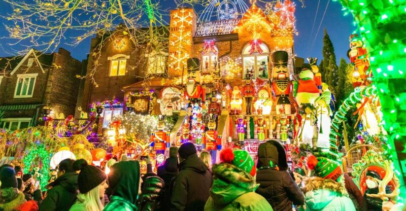 From Manhattan: 4-Hour Dyker Heights Holiday Lights Bus Tour - Authenticity and Atmosphere