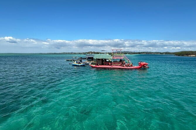 From Manila: Little Boracay Beach w/ Floating Bamboo Cottage - The Beach and Snorkeling Experience
