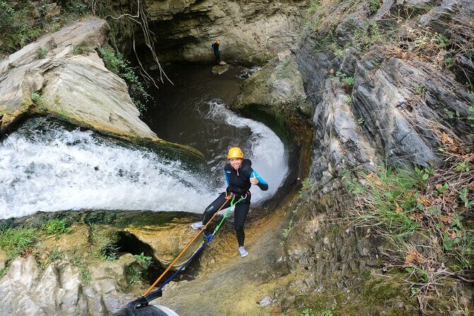 From Marbella: Guided Canyoning Tour in Sima del Diablo - From Marbella: Guided Canyoning Tour in Sima del Diablo — A Natural Adventure for Beginners