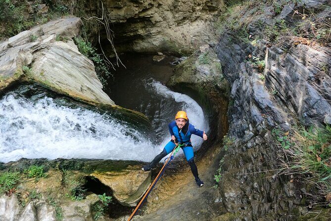 From Marbella: Guided Canyoning Tour in Sima del Diablo - Key Points