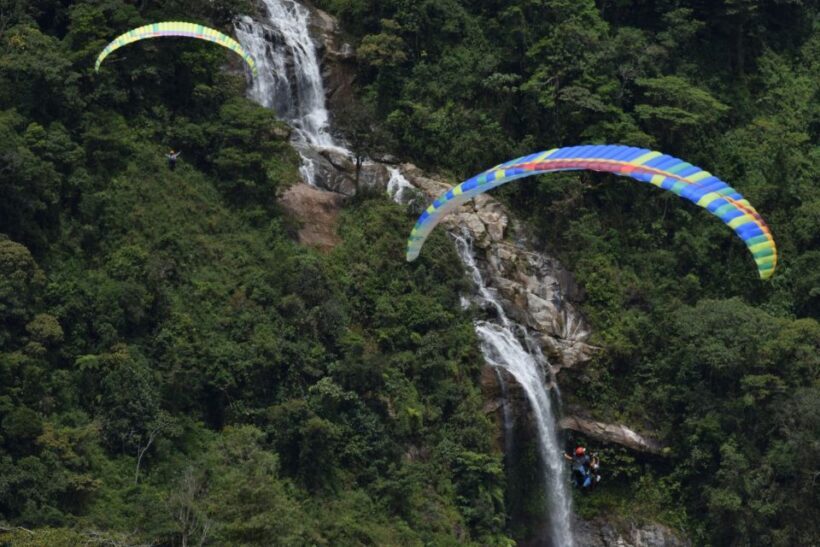 From Medellín: ATV and Waterfall Paragliding Tour - Key Points