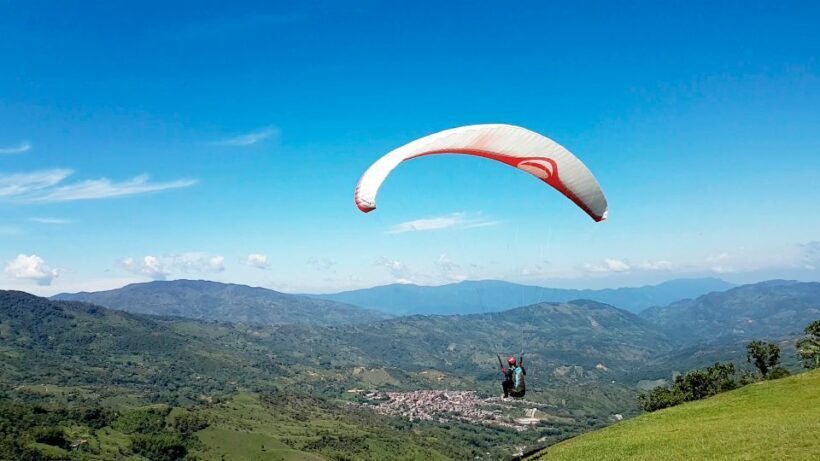From Medellin: Private Paragliding Tour Over Waterfalls - An Overview of the Experience