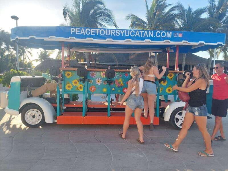 From Mérida: Guided Beach Club and Beer Tour - Key Points