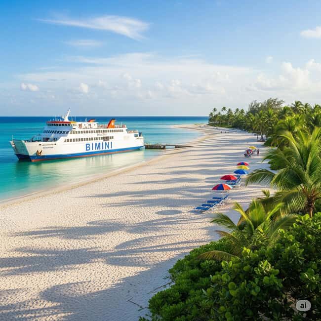 From Miami: Bimini or Grand Bahama Day Trip by Ferry - Key Points