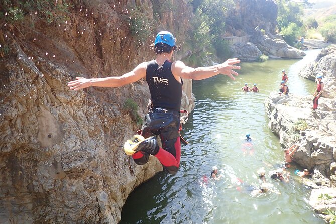 From Mijas: Guadalmina Canyon Canyoning Tour - Key Points