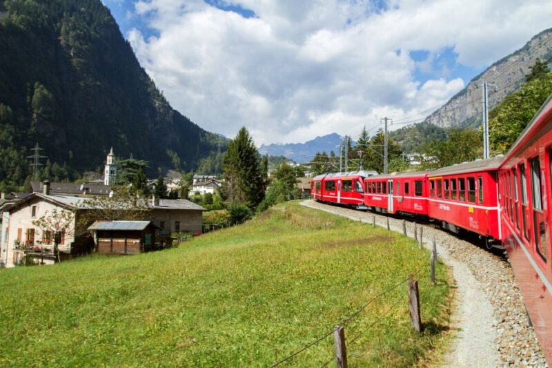 From Milan: Bernina and St. Moritz Day Tour by Scenic Train - Itinerary and Experience