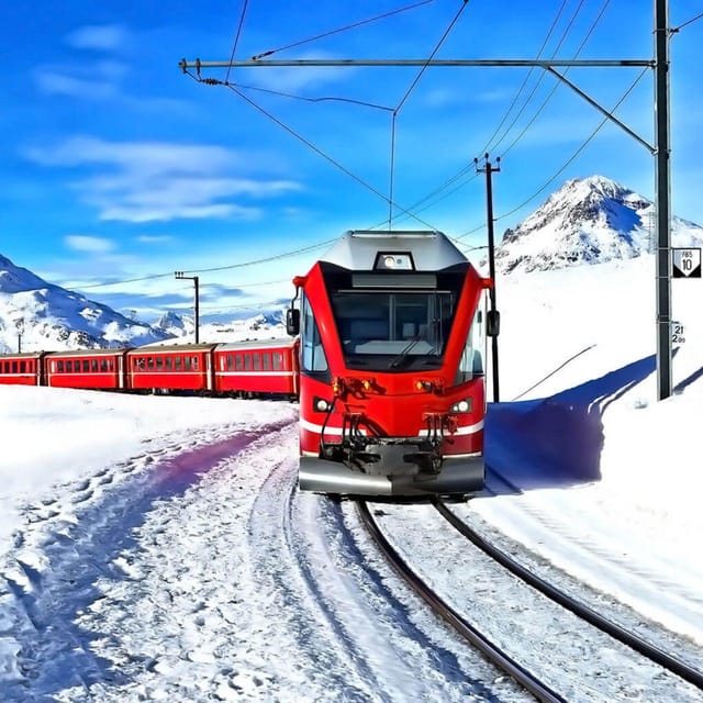 From Milan: Bernina Express and St. Moritz Day Tour - Transportation and Guides