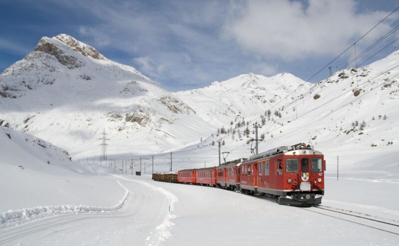 From Milan: Bernina Train and St. Moritz Day Trip - Riding the Bernina Train