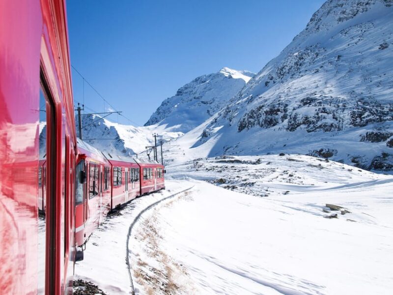From Milan: Bernina Train Guided Tour to St. Moritz - Discovering the Charming Town of St. Moritz
