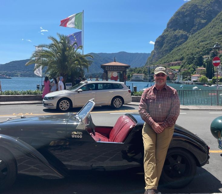 From Milan: Como Lake Tour Drive a Vintage Car - Capturing the Scenic Views