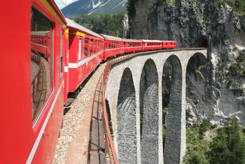 From Milan: Round-Trip Bernina Train Ticket to Saint Moritz - Itinerary Details