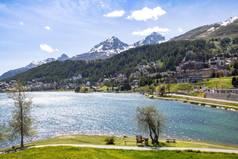 From Milan: St Moritz & Alps Day Trip With Bernina Red Train - Experience and Activities