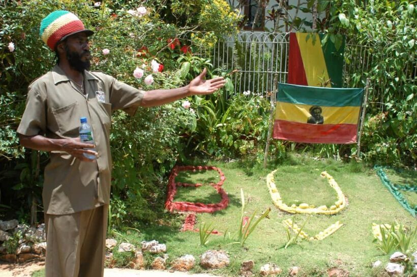 From Montego Bay: The Bob Marley Guided Tour of Nine Mile - The Mausoleum: Paying Respects