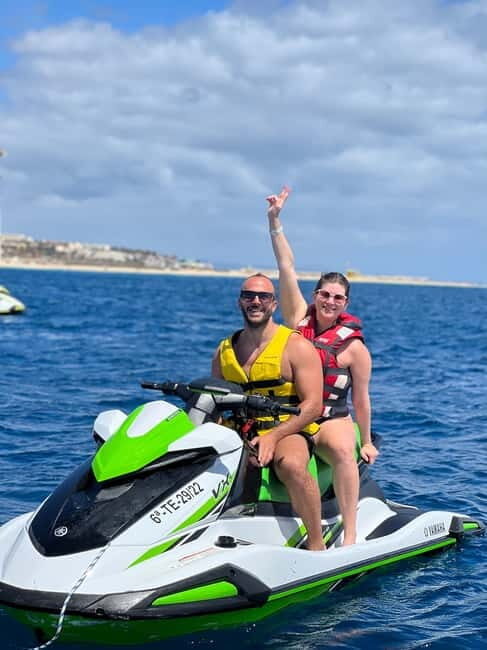 From Morro Jable: Jet Ski Adventure Tour (without license) - Key Points