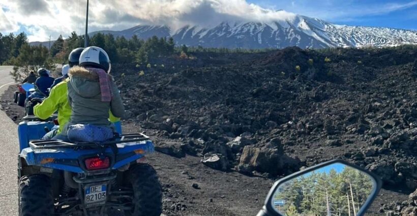 From Motta Camastra: Mount Etna & Alcantara Gorges Quad Tour - An In-Depth Look at the Tour Experience