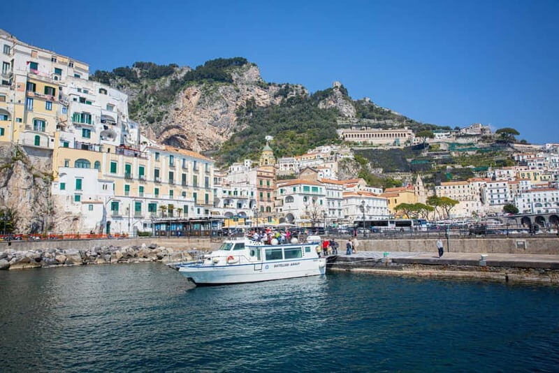 FROM NAPLES: Amalfi Coast Boat, stops in Amalfi and Positano - The Sum Up