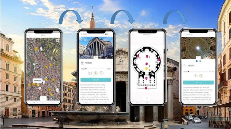 From Naples, Florence and Rome: Pantheon and smart audio - Discover the Pantheon with a Smart Audio Tour: An Honest Review