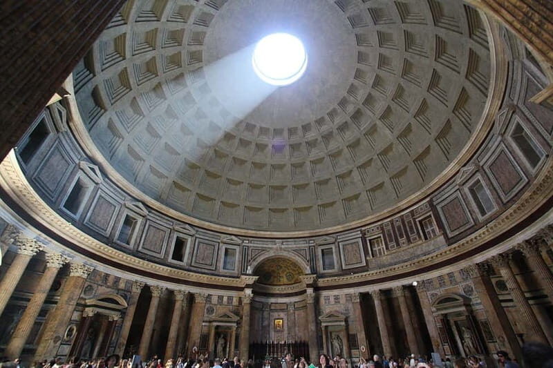 From Naples, Florence and Rome: Pantheon and smart audio - The Itinerary in Detail