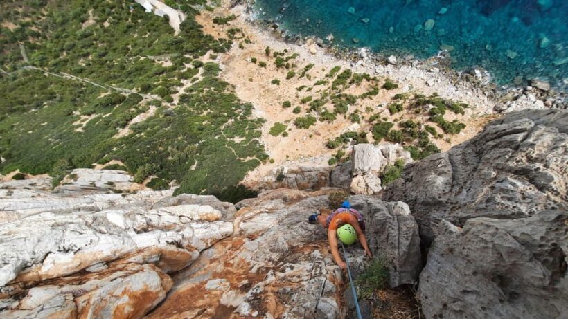 From Nebida: climbing the cliff of Masua - Practical Details and Tips