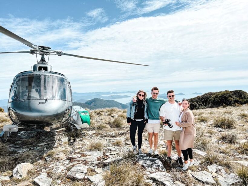 From Nelson: Marlborough Sounds Scenic Helicopter Flight - Discovering the Marlborough Sounds from Above