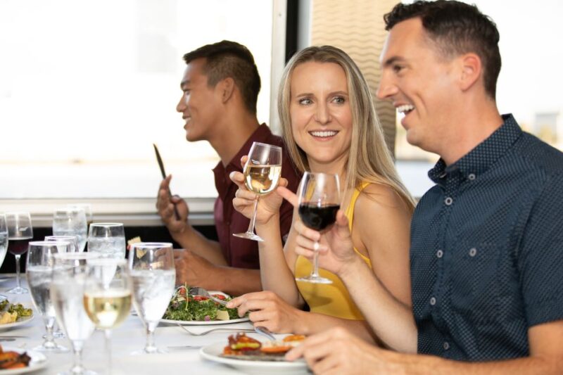 From New Jersey: New York City Buffet Lunch or Dinner Cruise - Food, Drinks, and Atmosphere