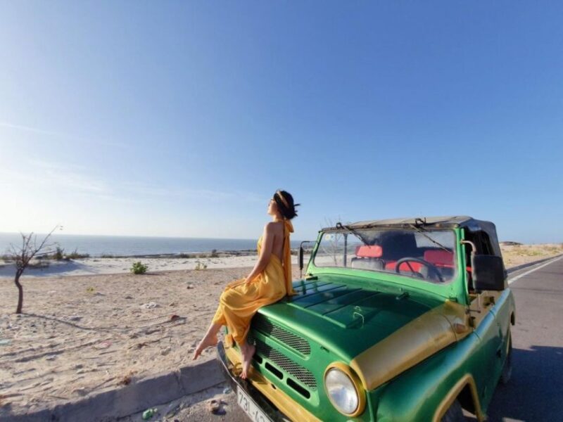 From Nha Trang: Day trip to Nam Cuong Sand Dunes, Phan Rang - The Historic Po Klong Garai Towers