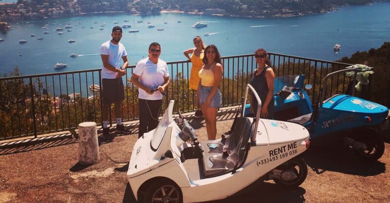 From Nice: 2-Hour Scenic Drive by 3-Wheel Vehicle - A Unique Way to Experience the French Riviera