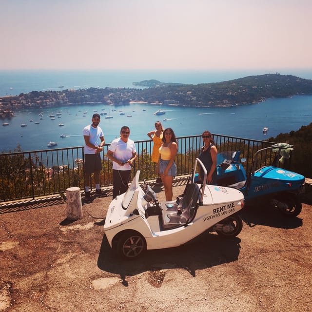 From Nice: 2-Hour Scenic Drive by 3-Wheel Vehicle - The Authenticity and Fun Factor