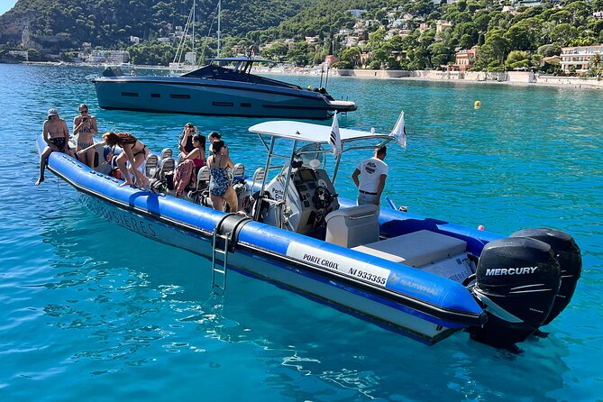 From Nice : Mala Caves and Bay of Villefranche Midday Boat Tour - Included Amenities