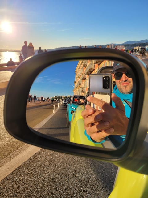 From Nice: Monaco & Eze Guided Tour in Electric Convertible - Key Points