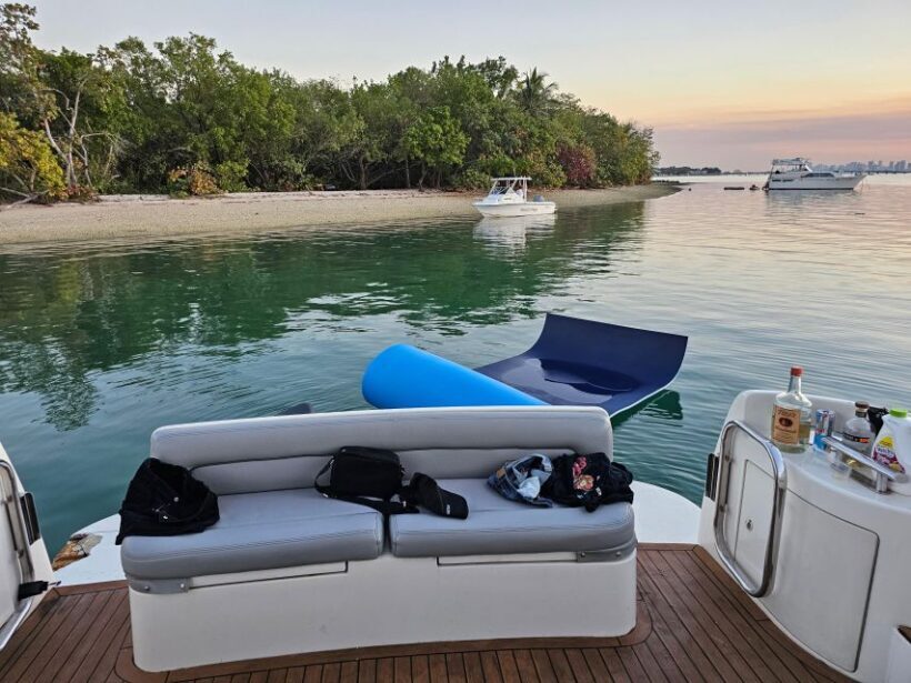 From North Bay Village: Private Boat Party with Champagne - The Sum Up