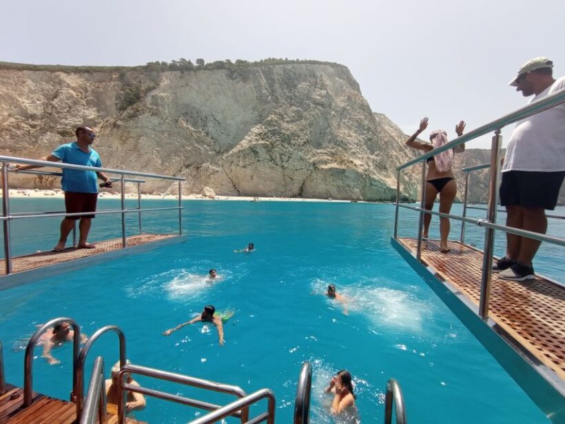 From Nydri: Boat to Kefalonia and Ithaki with Swim Stops - The Itinerary in Detail