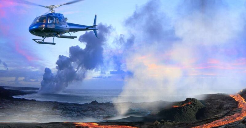 From Oahu: Big Island Volcano Adventure + Helicopter - Key Points