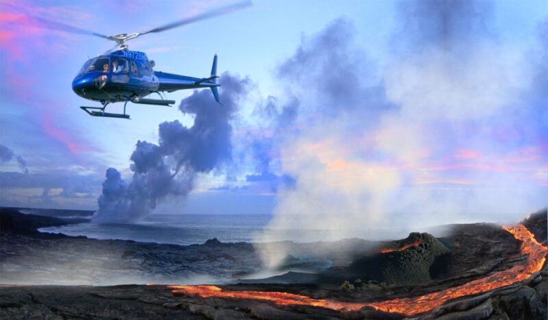 From Oahu: Big Island Volcano Adventure + Helicopter - The Journey Begins: Hawaii Volcanoes National Park