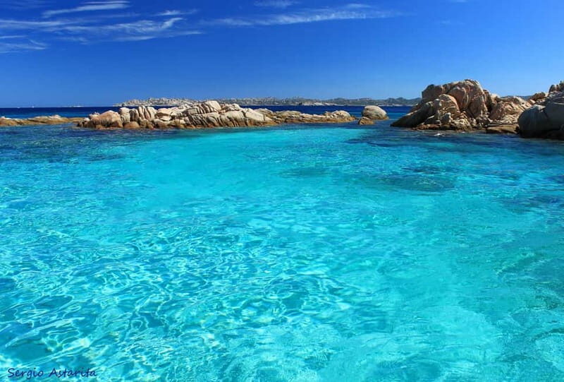 From Palau: 4 stops boat tour to La Maddalena archipelago - The Sum Up