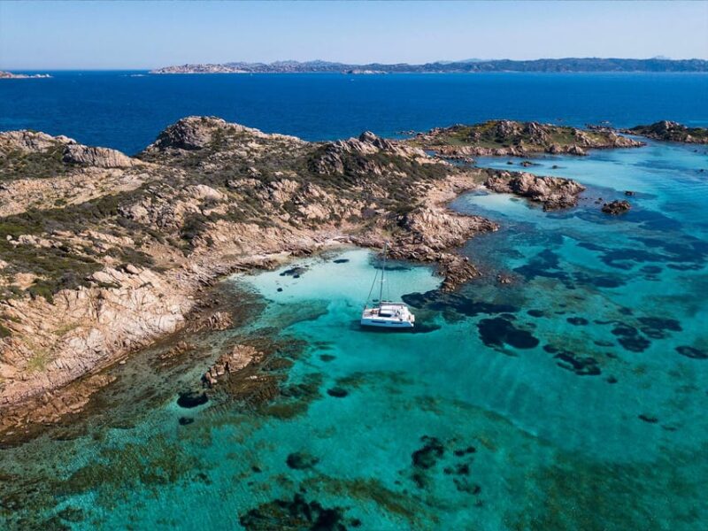 From Palau: La Maddalena Archipelago Catamaran Tour W/ Lunch - Key Points