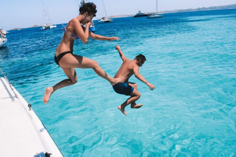 From Palau: La Maddalena Full-Day Archipelago Catamaran Tour - Exploring the Maddalena National Park