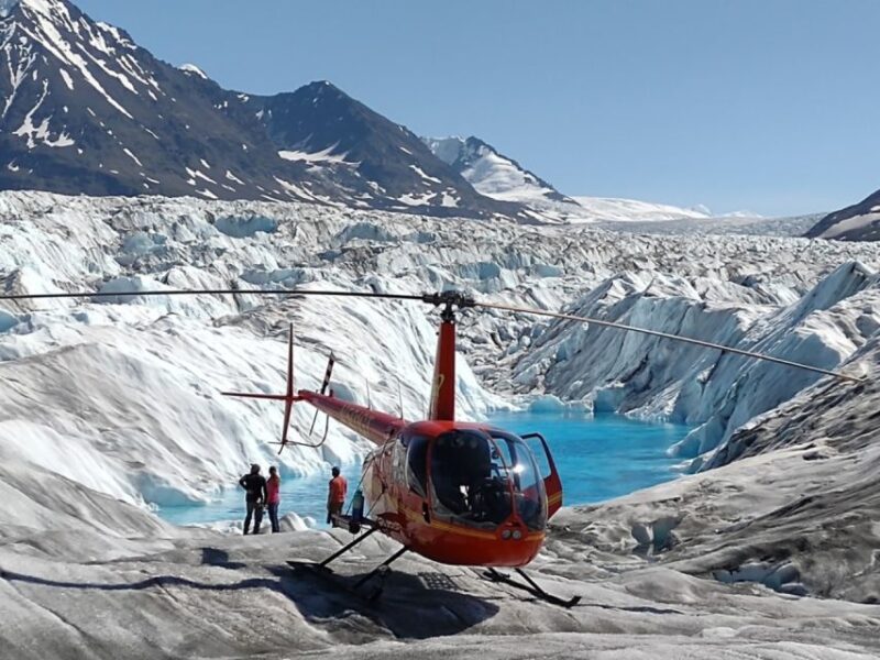 From Palmer: Knik Glacier Helicopter Tour - Wildlife and Wilderness Encounters