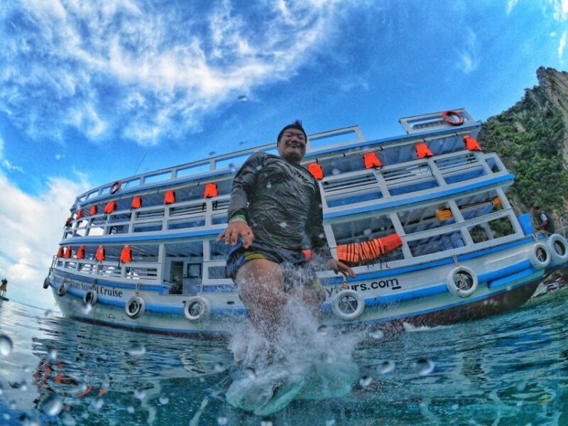 From Phi Phi : Maya Bay Sunset Cruise and Plankton Swimming - Key Points