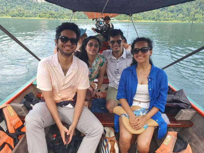 From Phuket : Explore Cheow Lan Lake Khao Sok : All Included - Exploring the Iconic Hin Sam Glur