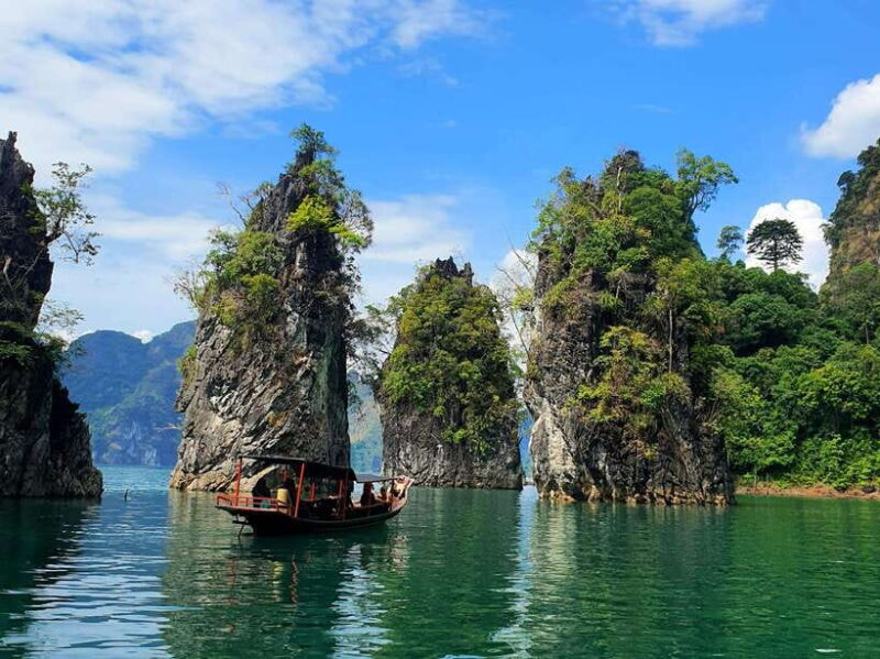 From Phuket : Explore Cheow Lan Lake Khao Sok : All Included - The Diamond Cave Adventure