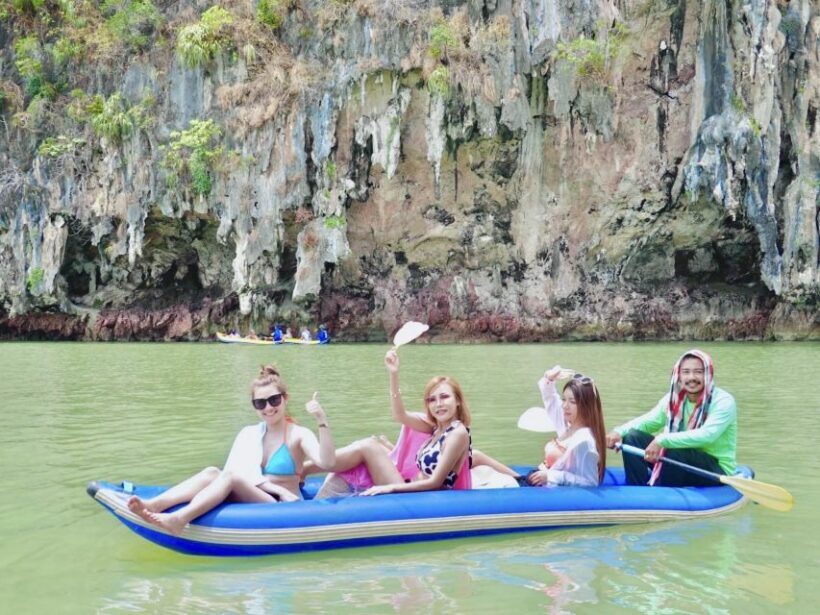 From Phuket : James Bond Island Tour with Cave Canoeing - The Experience of Sea Cave Canoeing