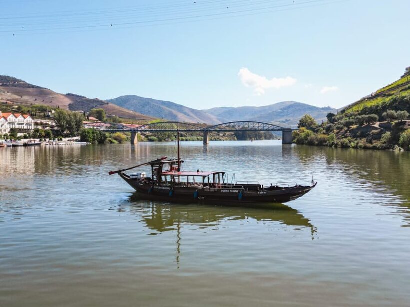 From Pinhão: Private Rabelo Boat Douro Tour with Port Wine - The Audio Guide: A Modern Touch