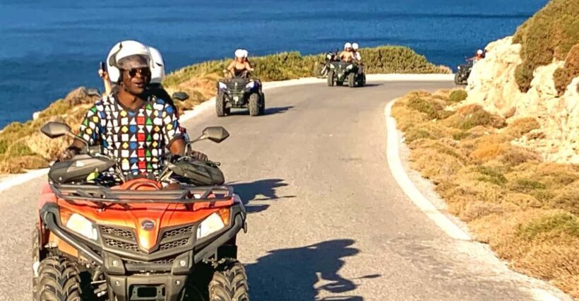 From Platanias: Quad safari with Hotel transfer - An Authentic Ride Through Crete’s Diverse Landscapes