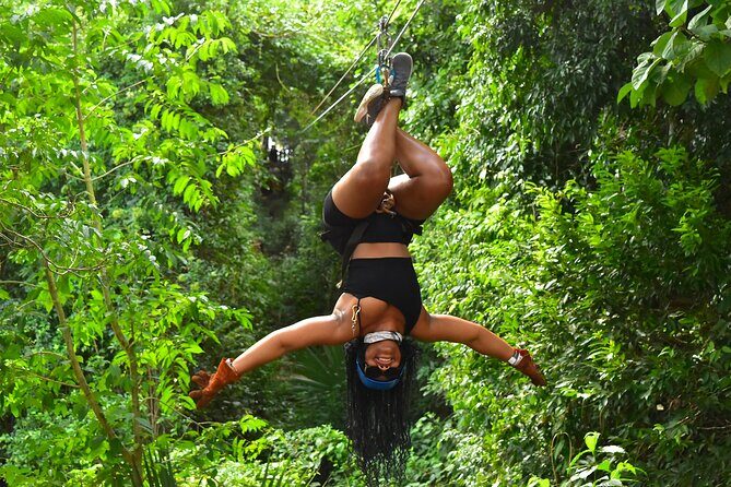From Playa del Carmen ATV Adventure with Ziplines, Cenote - The Guides and Safety