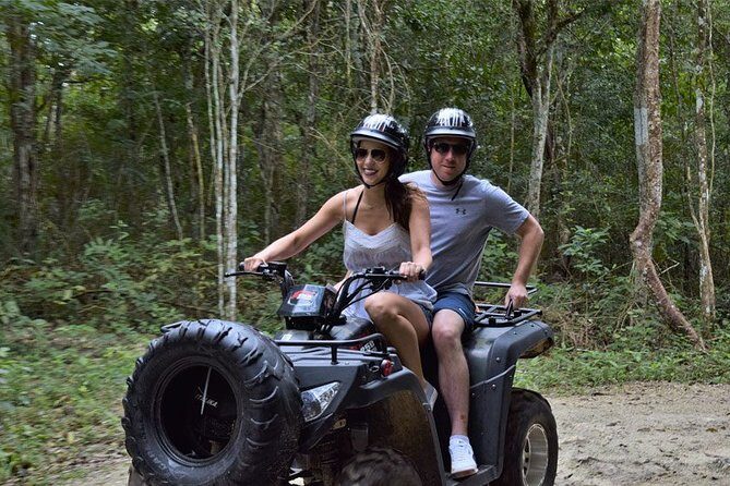 From Playa del carmen Experience ATV (Shared) Zipline & Cenote- Includes lunch - An In-Depth Look at the Experience