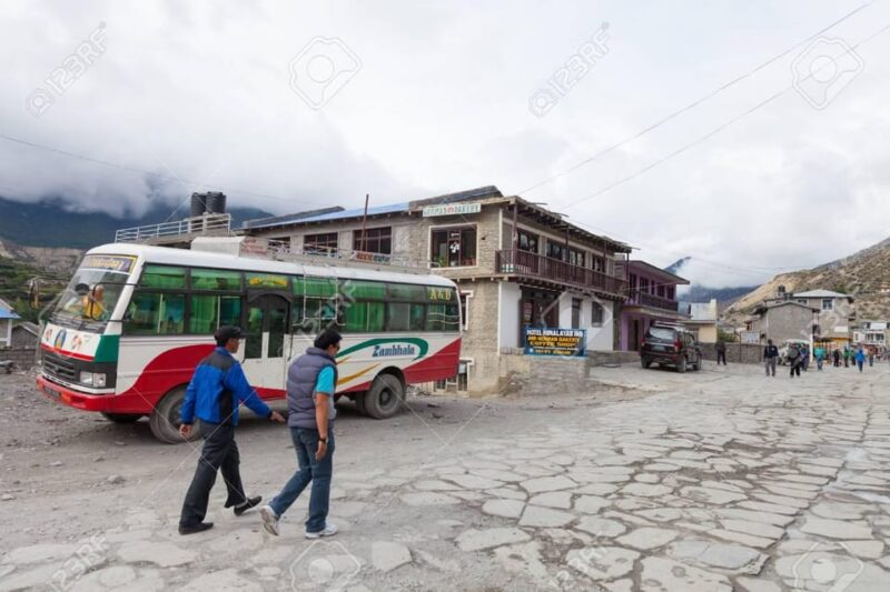 From Pokhara : 1 night 2 Days Jomsom Muktinath 4wd Jeep tour - A Stop at Kagbeni Village