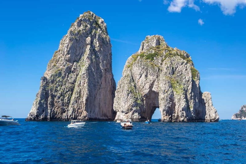 From Pompeii/Castellammare/Vico Equense: Capri Day Cruise - Land Exploration: Capri and Anacapri