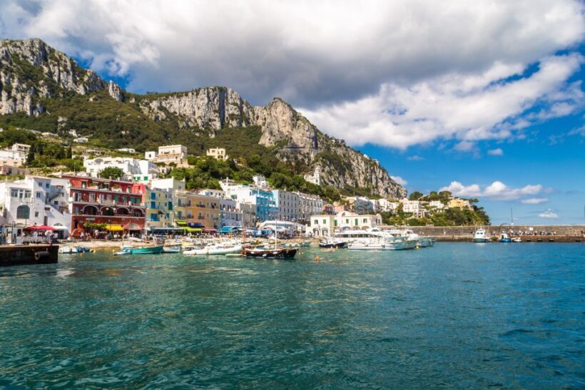 From Pompeii/Castellammare/Vico Equense: Capri Day Cruise - The Coastal Cruise Highlights