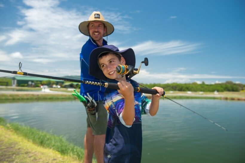 From Port Douglas: Barramundi Pond Fishing with Lunch - The Farm and Viewing Tanks: More Than Just Fishing
